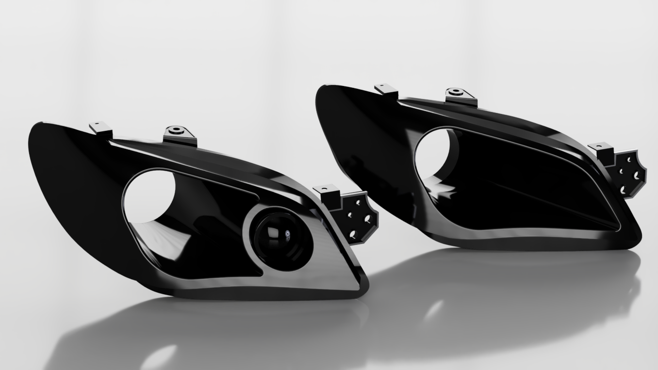 Subaru Hawk Eye Ducted Headlight — Motorsport 3d