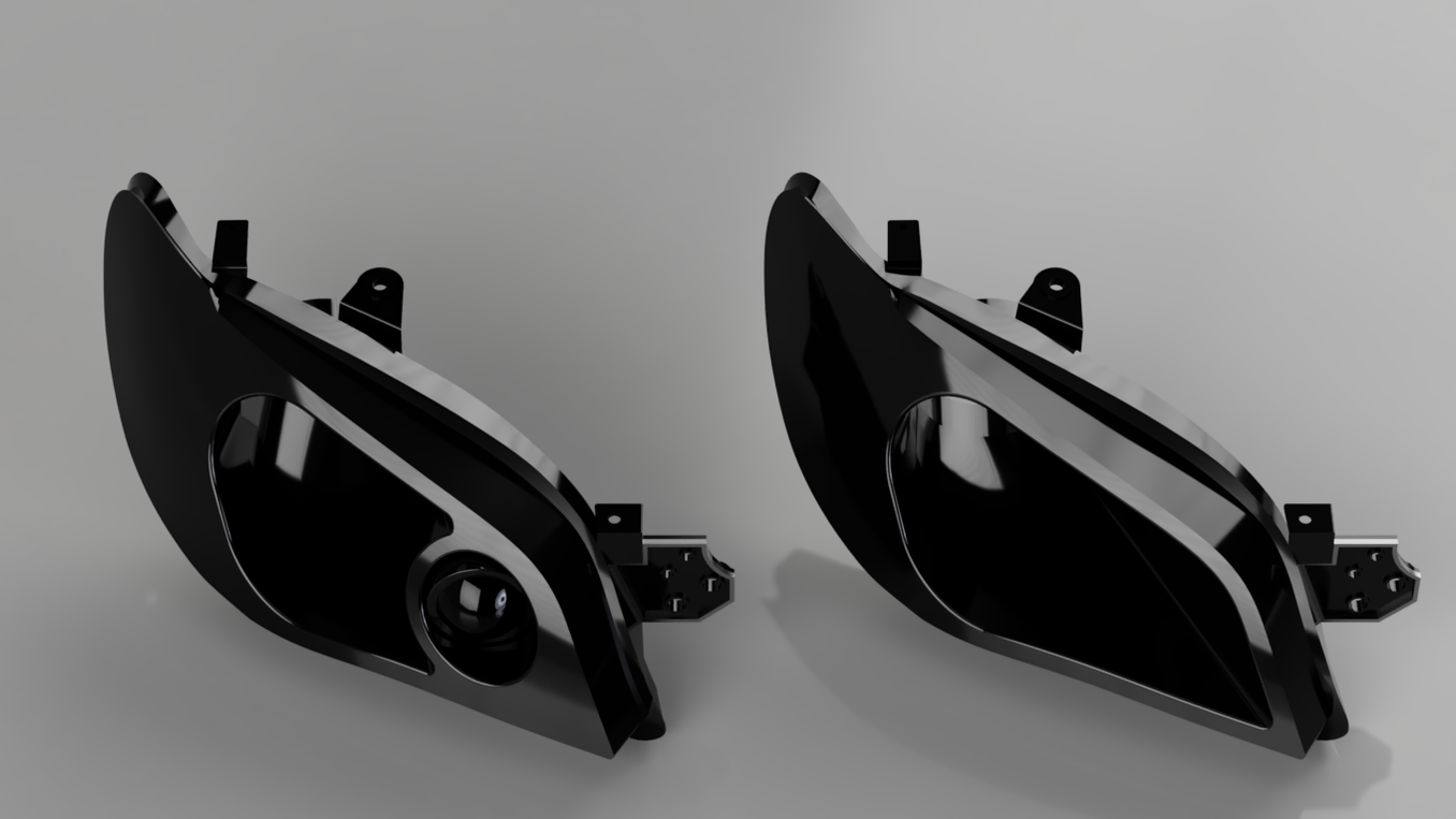 Subaru Hawk Eye Ducted Headlight — Motorsport 3d
