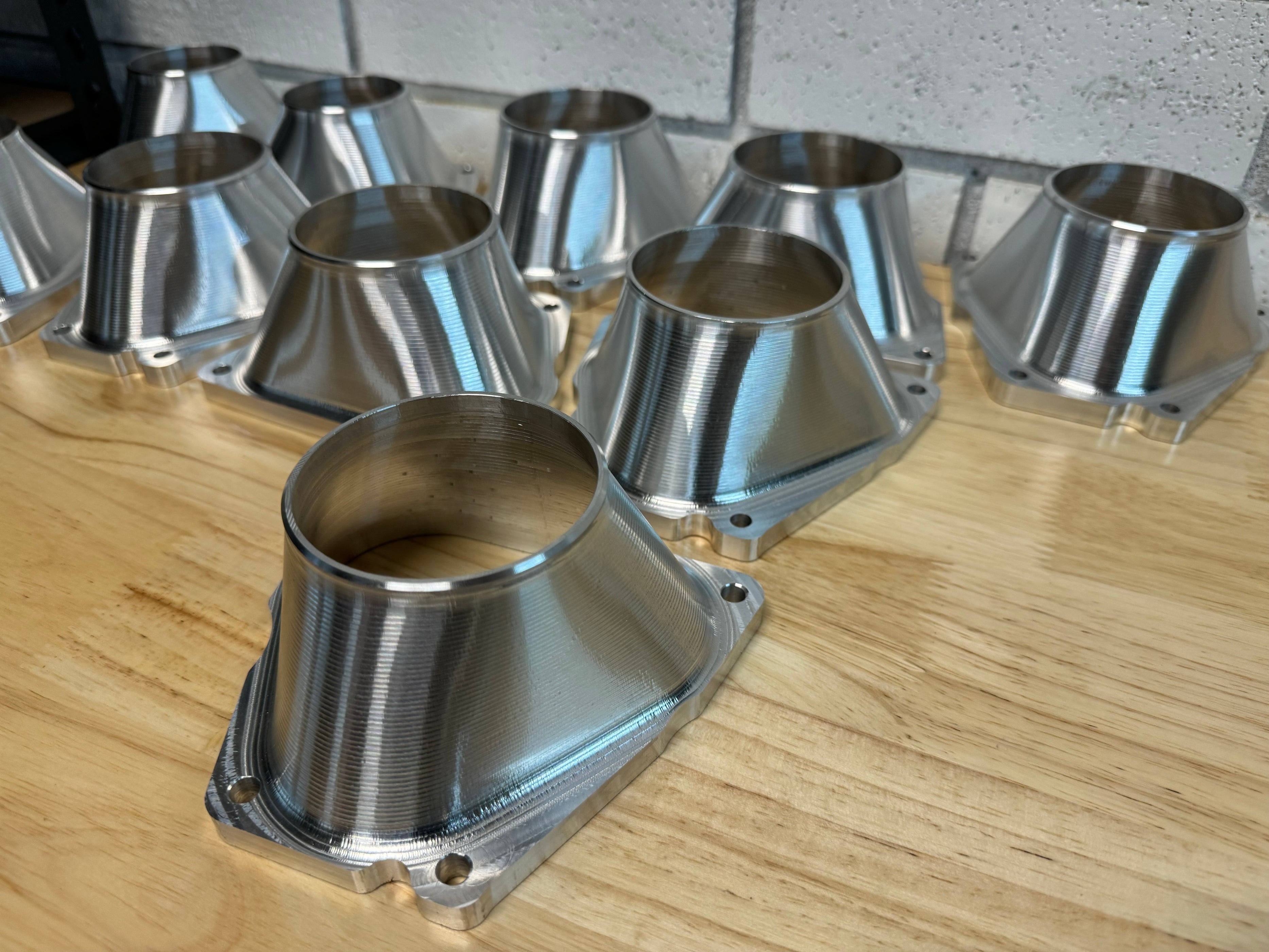 Billet FD RX7 Throttle body snout — Motorsport 3d